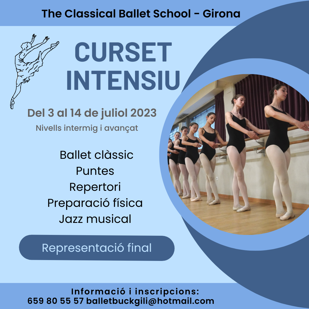 CURSET INTENSIU 2023 – The Classical Ballet School